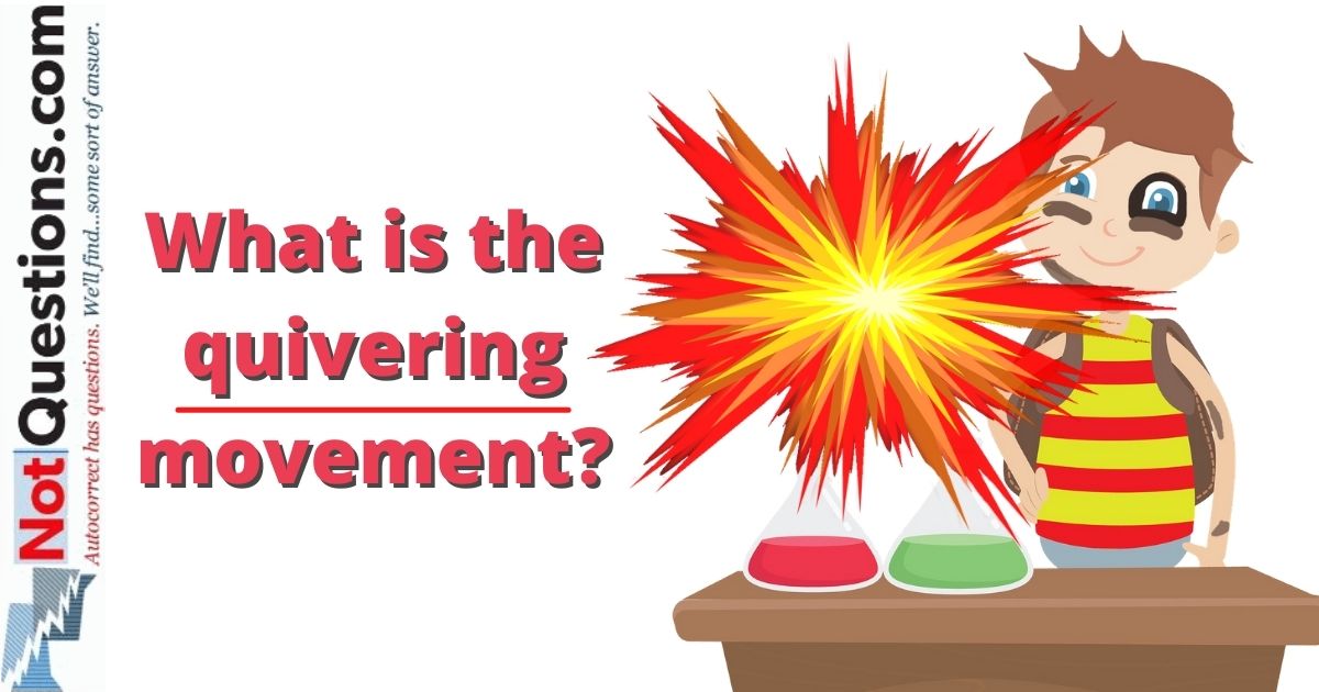 What is the quivering movement? | NotQuestions.com